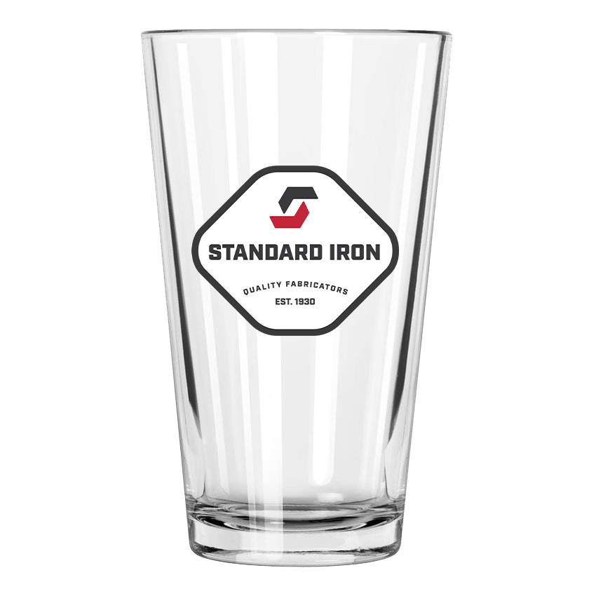 16 oz Libbey Pint Glass – Standard Iron